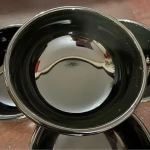 todays Home | Kitchen | Todays Home Set Of 4 Small Black Dippingserving ...